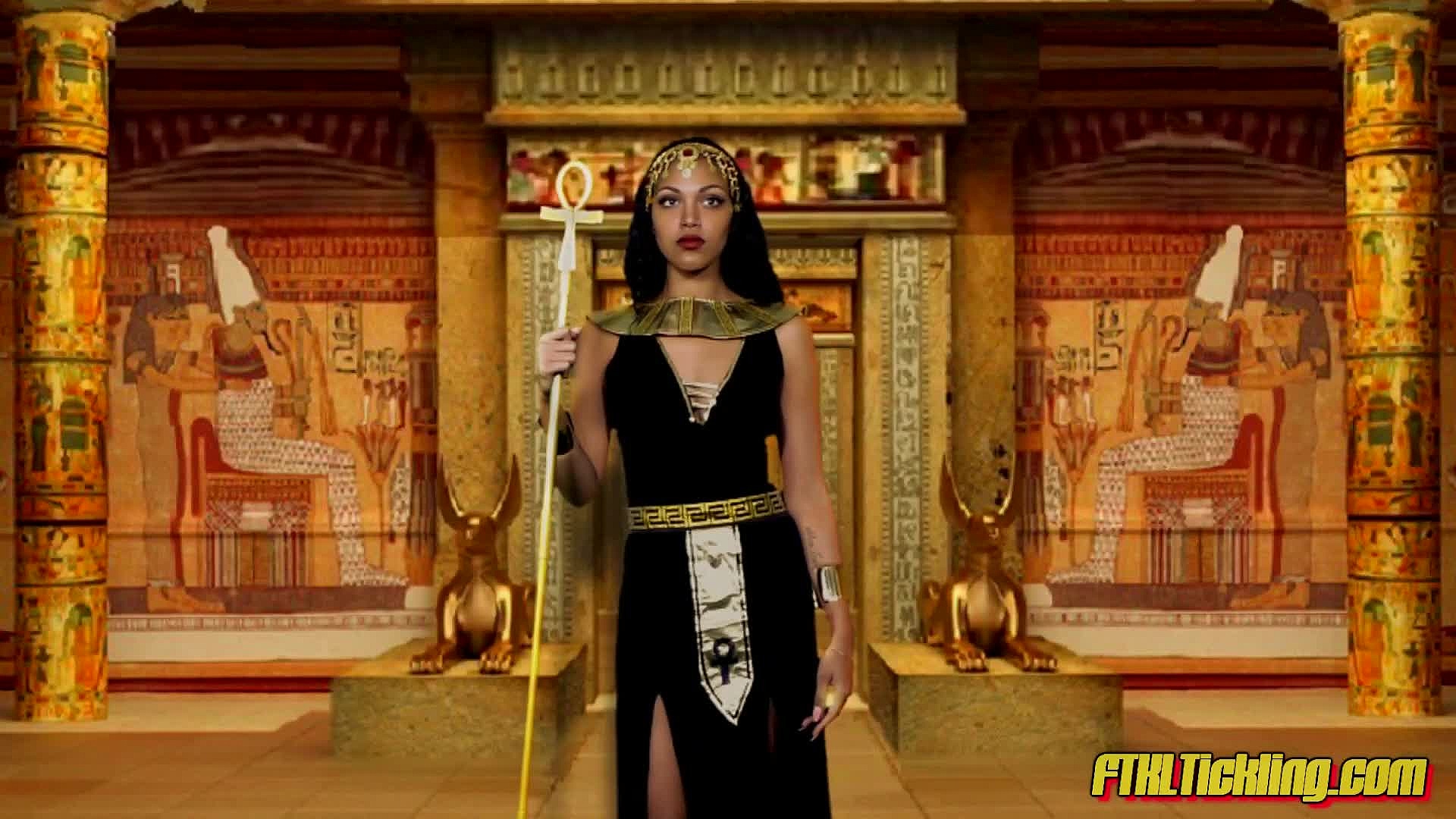 Nefertiki: Goddess of Tickling! Pt. 1: Hera's Hilarious Lesson! (photos)